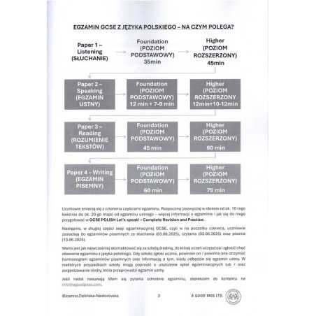 GCSE Polish Writing. Revision book. Księgarnia UK