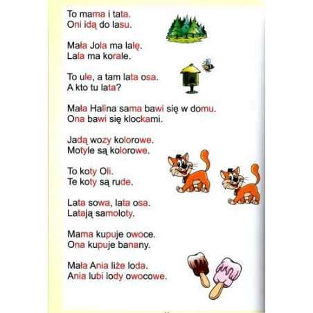 Elementarz. Czytanie metodą sylabową. Polskie książki UK